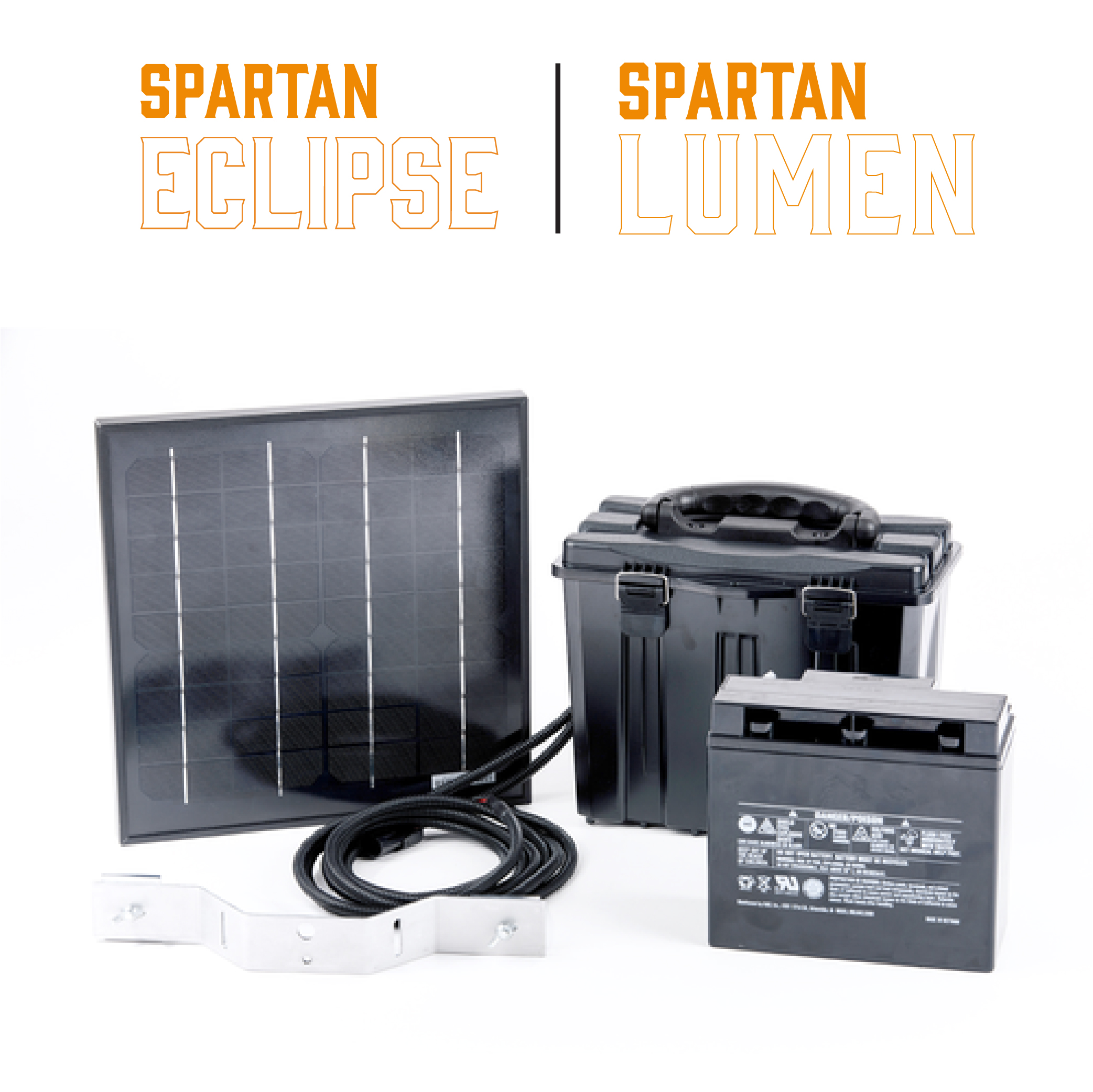 Eclipse/Lumen Solar Kit With Battery – Spartan Camera