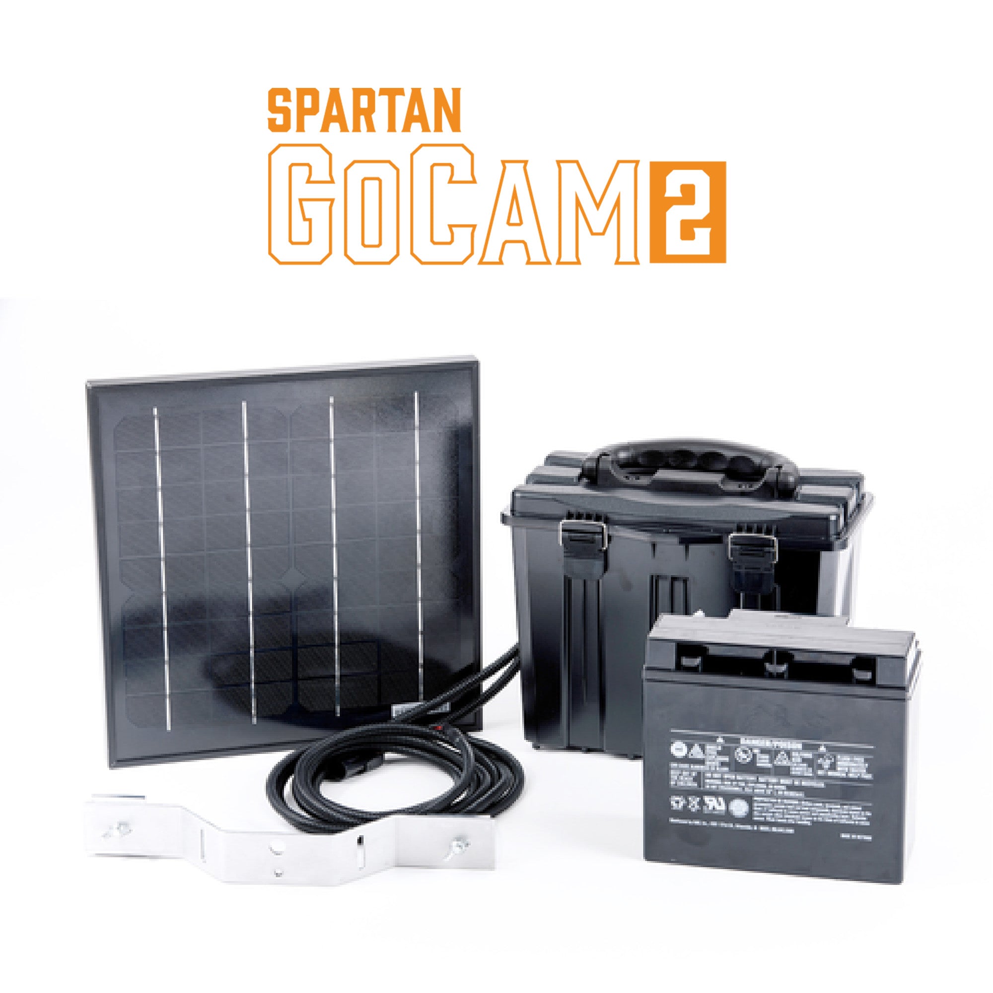 GoCam2 Solar Kit with Battery – Spartan Camera